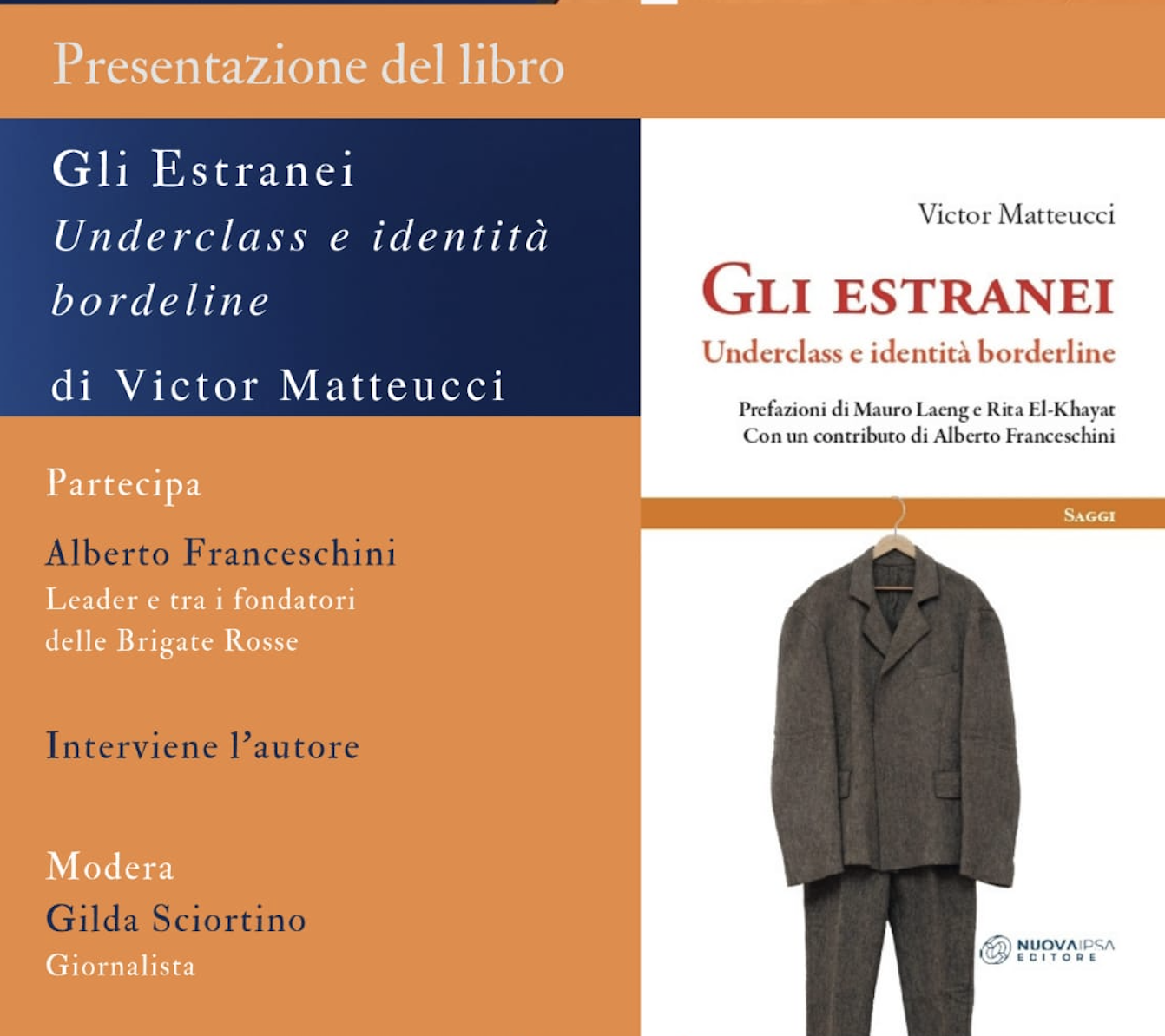 Feltrinelli di Palermo: dibattito con Alberto Franceschini, tra i ...