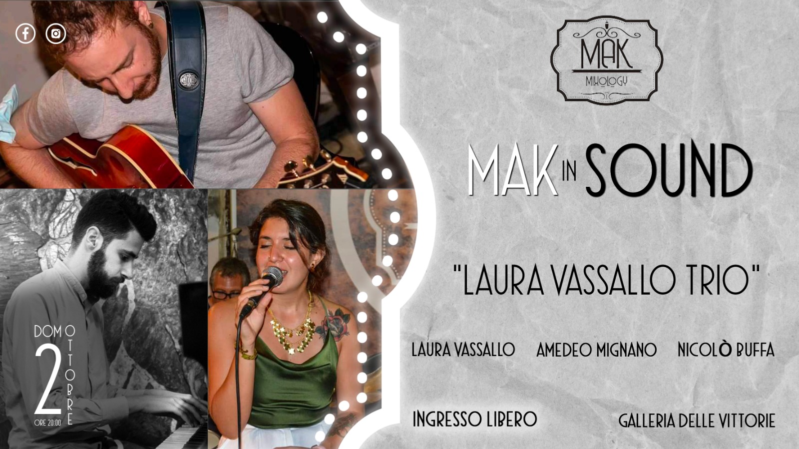 Fine settimana alla Galleria delle Vittorie con "Maria Azarova Trio" e ...